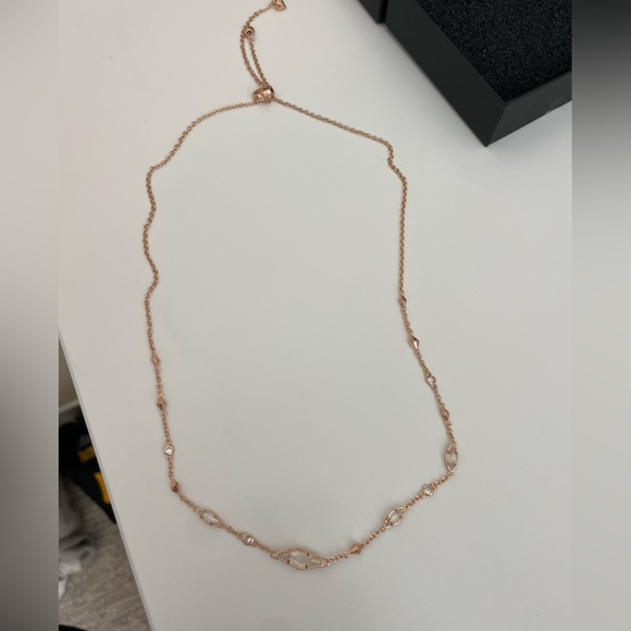 Kendra Scott | Jewelry | Rose Gold Kendra Scott Adjustable Necklace ...